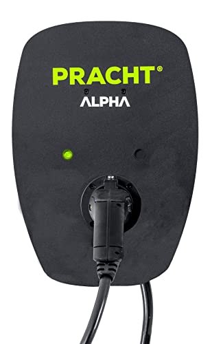 Wallbox Pracht Alpha Mono XT 1024 - 11kW | RFID | RS485 IP65 NRG1024 ...