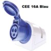 Steckdose CEE Blau 16A, Campingsteckdose - ChargeShop.de