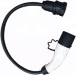 Adapter mit Typ 2 Stecker für Wallboxen auf Schuko Kupplung - ChargeShop.de