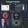 Tera Smart Wallbox für 16A CEE Steckdose mit WLAN & Bluetooth 7m ...